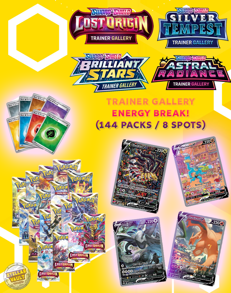 Pokemon Sword & Shield Trainer Gallery Energy Break! (144) – Stellar Vault