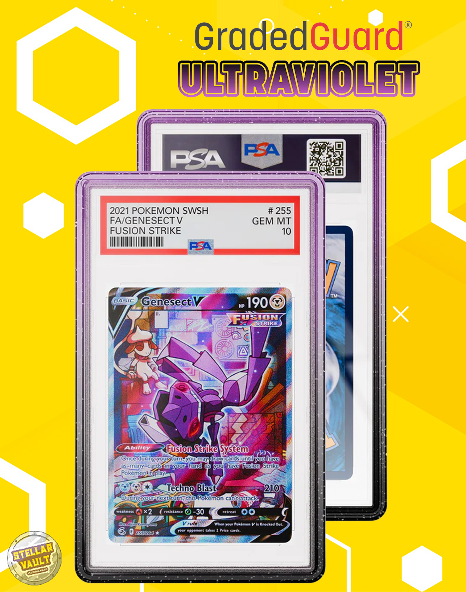GradedGuard PSA Limited Edition Case (Ultraviolet) – Stellar Vault