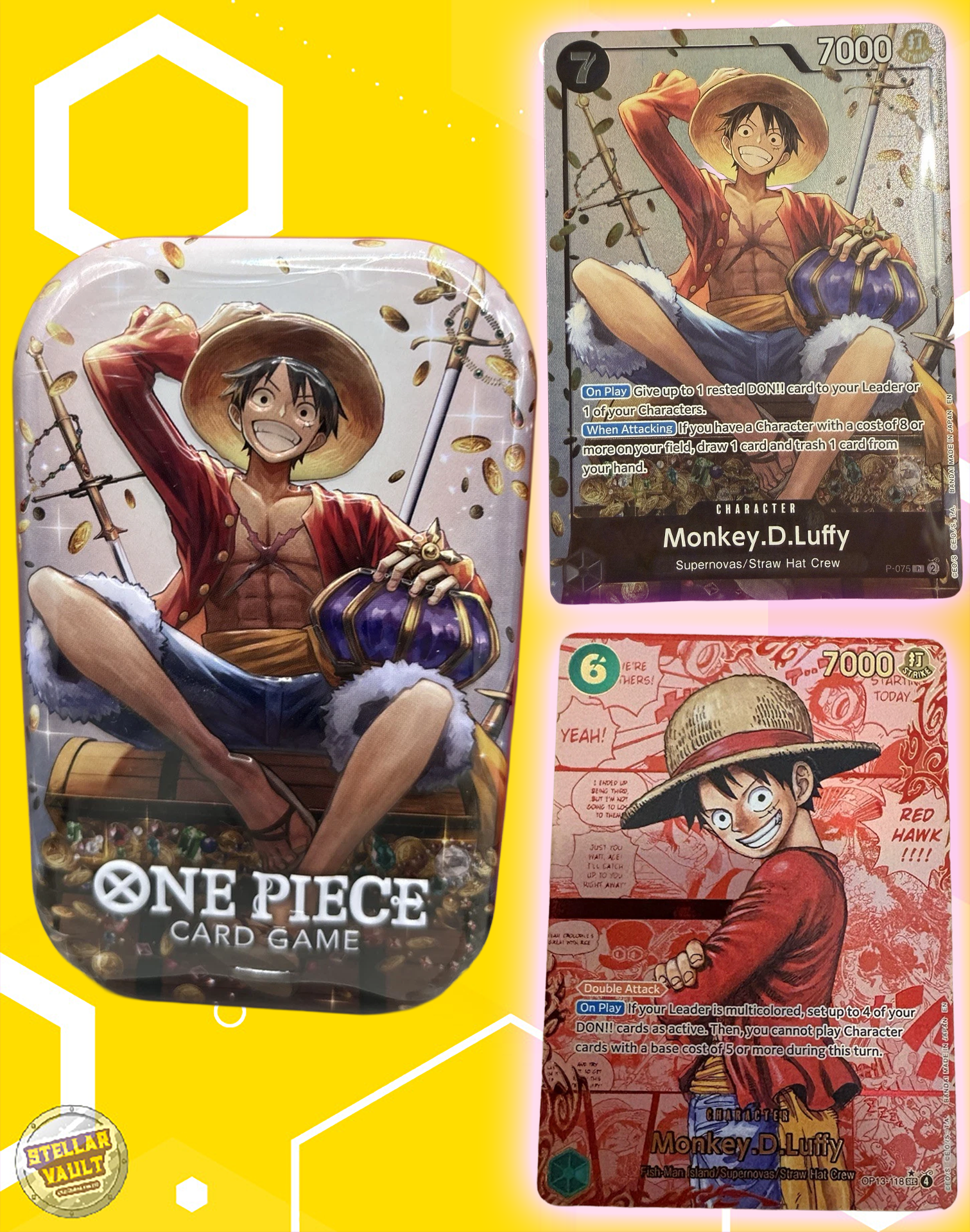 One Piece Tin TS-02 (Luffy) – Stellar Vault