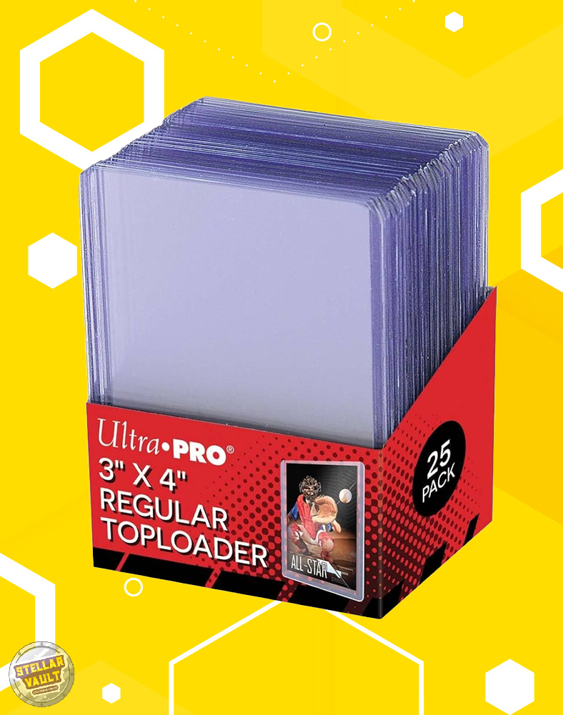 Ultra-PRO Toploader 35 Point Clear (25 Pack) – Stellar Vault